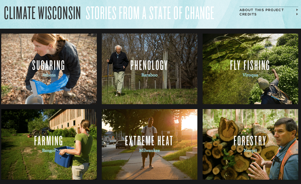 Changes in Your Community: Climate Wisconsin – Climate Access